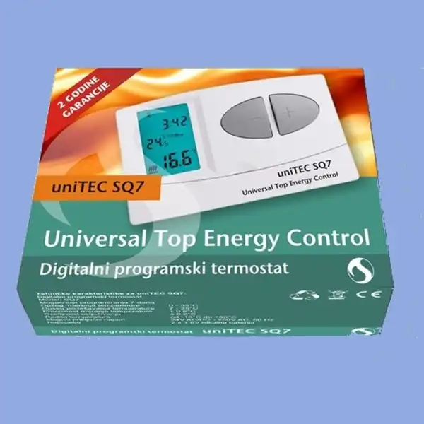 Digitalni bežicni sobni termostat SQ7 RF UniTEC - Termo Lider DOO Kruševac